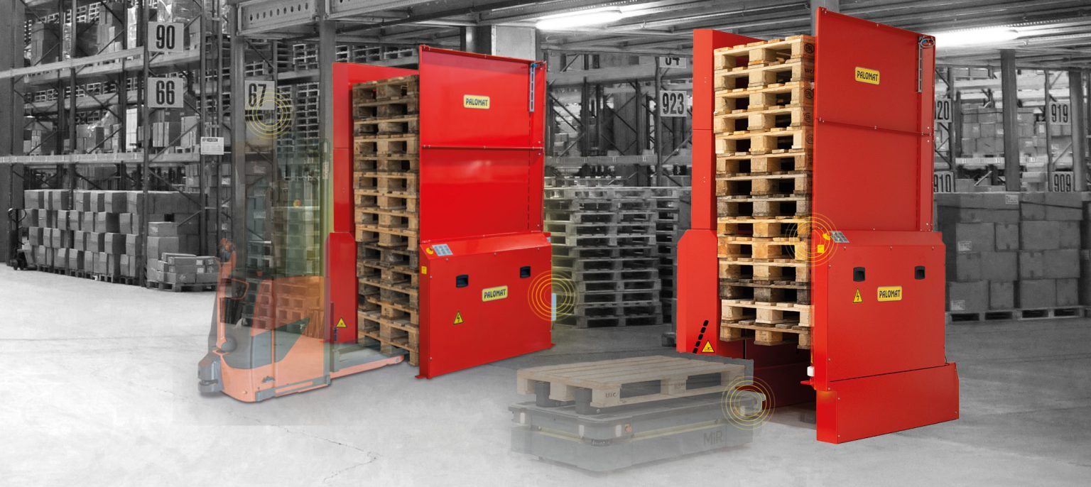 Palomat Automated Pallet Dispensers - BBJ Materials Handling